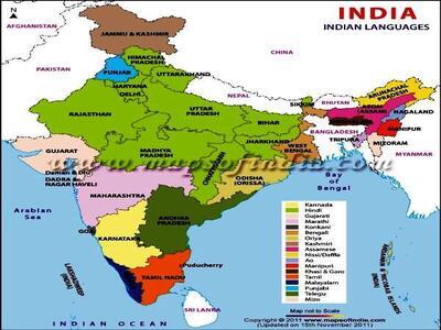 States where Hindi language is spoken | Masihivaani.com